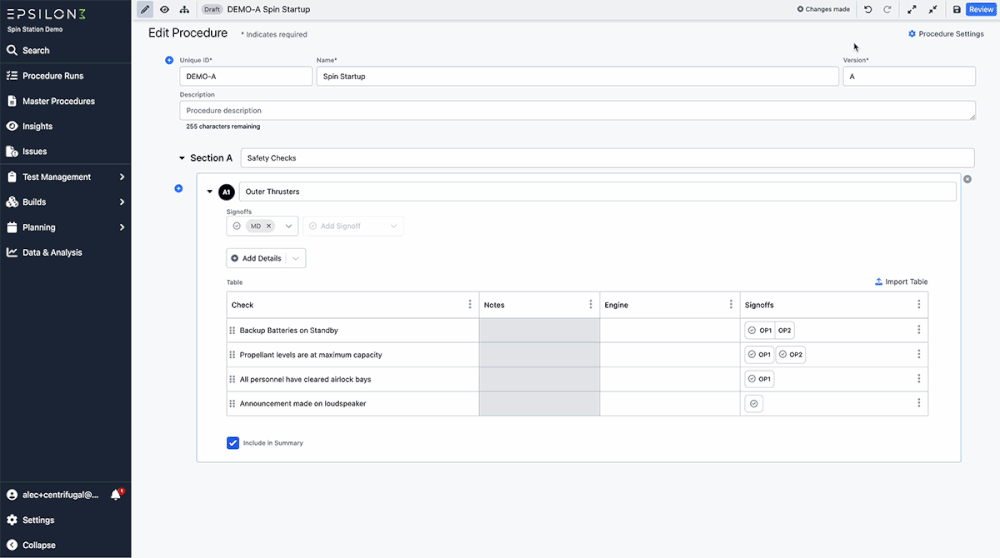 Epsilon3 - Epsilon3 Changelog #63: Lists in Tables, Auto-Generate ...