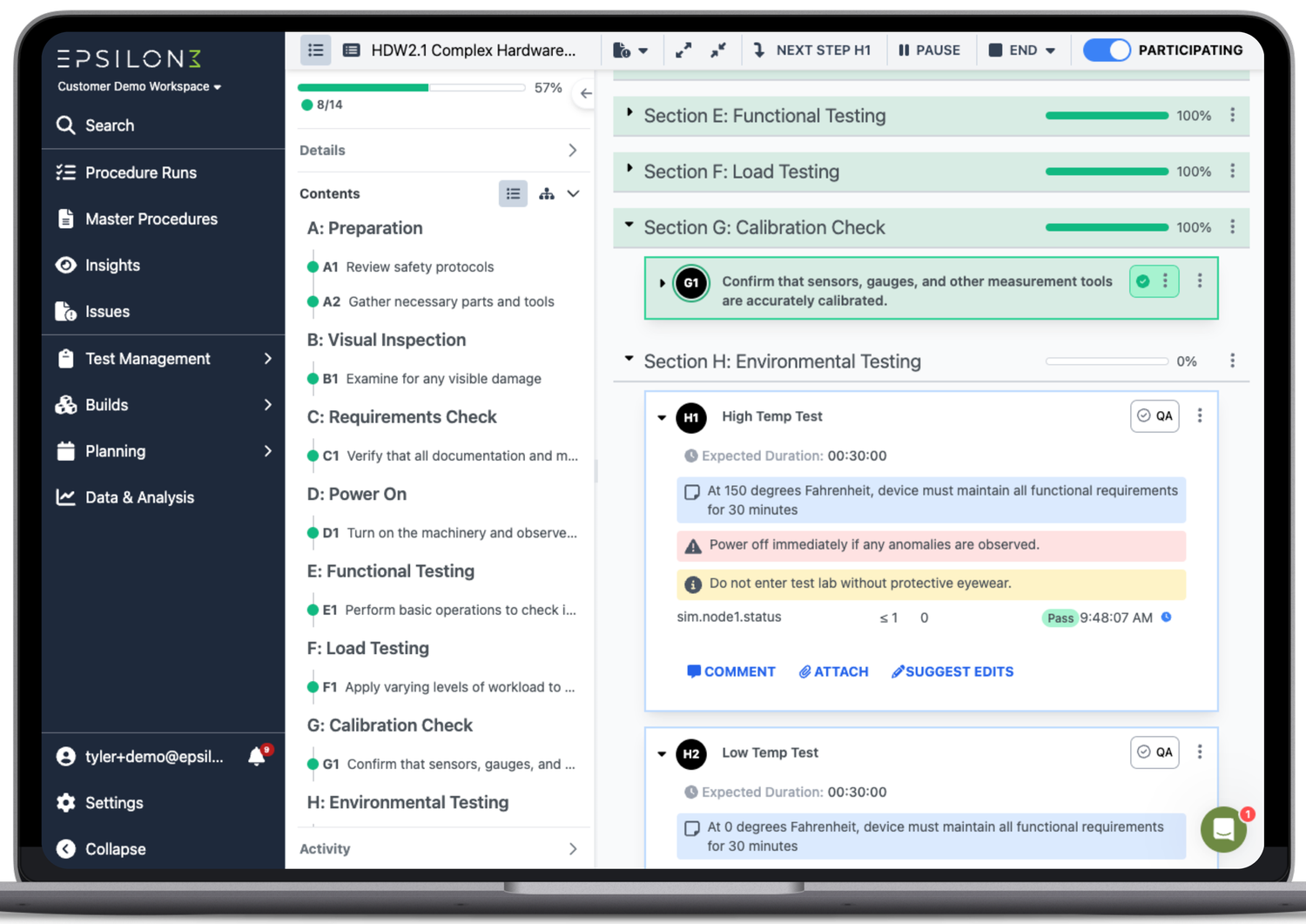 Epsilon3 - 10 Essential Steps of Complex Hardware Testing with Epsilon3