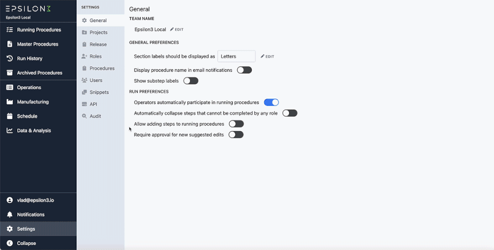 Epsilon3 - Epsilon3 Changelog #43: Bulk Invite Users, Preview / Test ...
