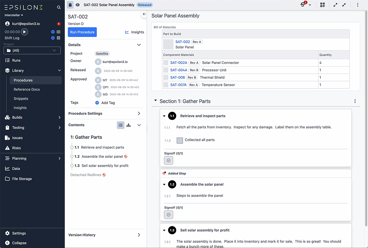 Epsilon3 - Shift: Log Critical Operations and Events