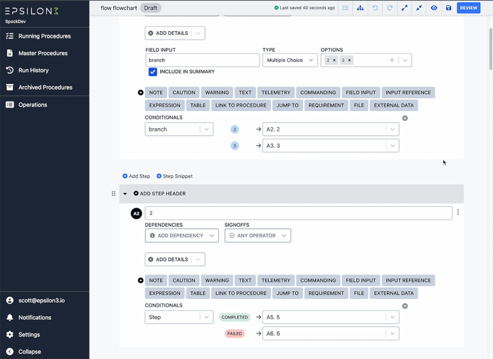 Epsilon3 - Epsilon3 Changelog #40: Expanding Field Inputs, Show Dependencies in Flow Charts ...