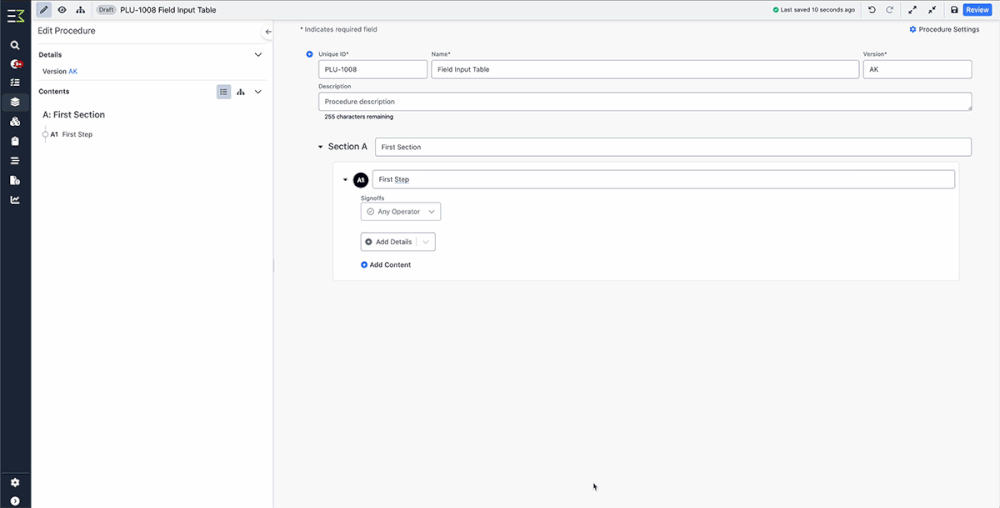 Epsilon3 - Epsilon3 Changelog #67: Field Input Tables, Issue ...