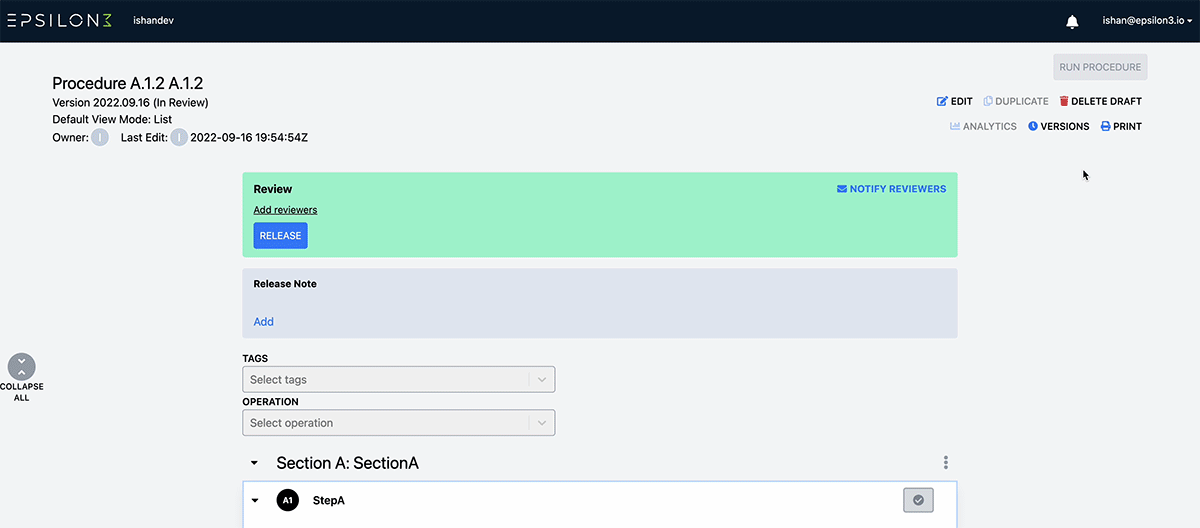Epsilon3 - Epsilon3 Changelog #33: Pause Comment, Delete Draft ...