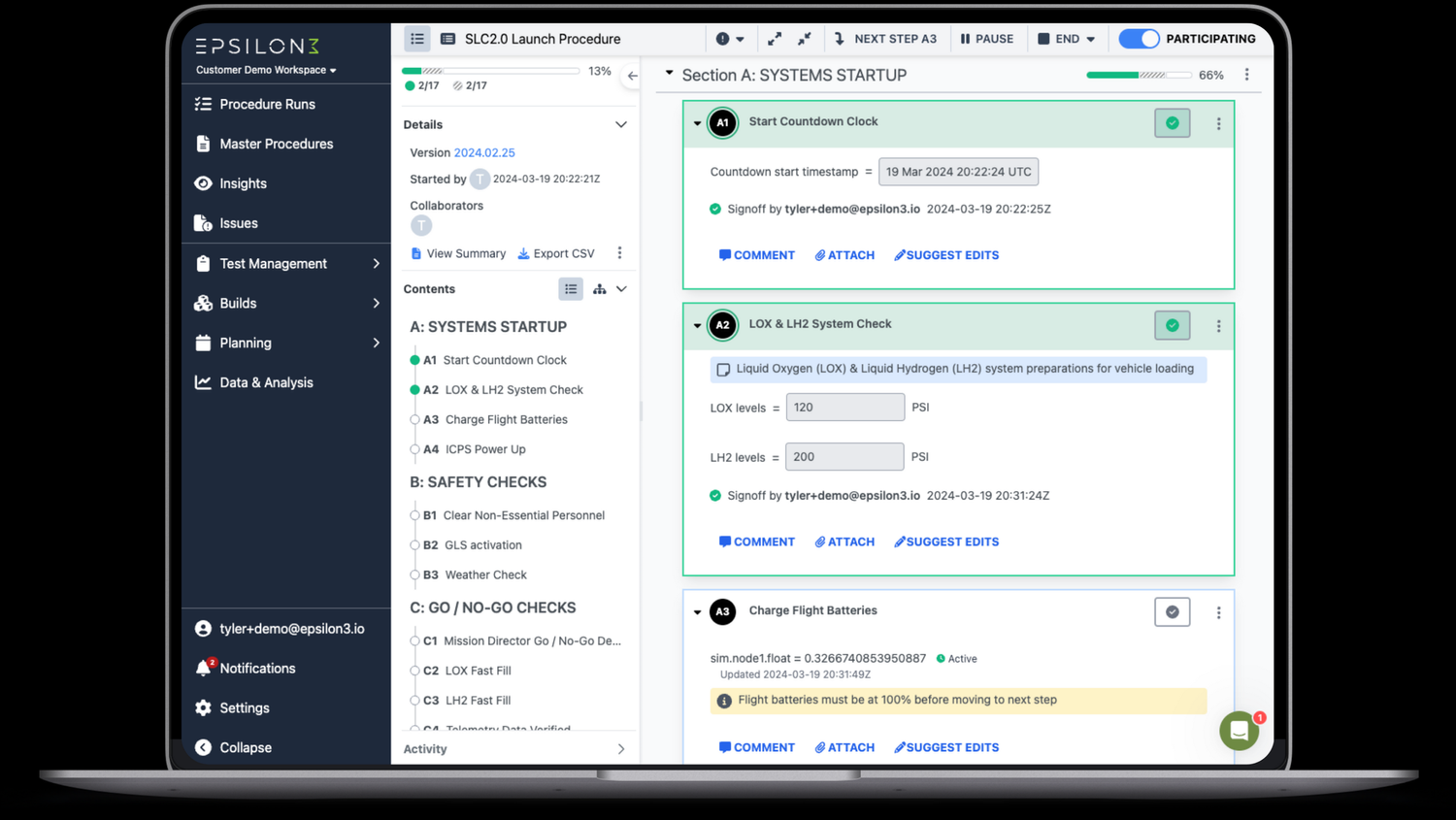 Epsilon3 - Software to Plan and Track Government Operations