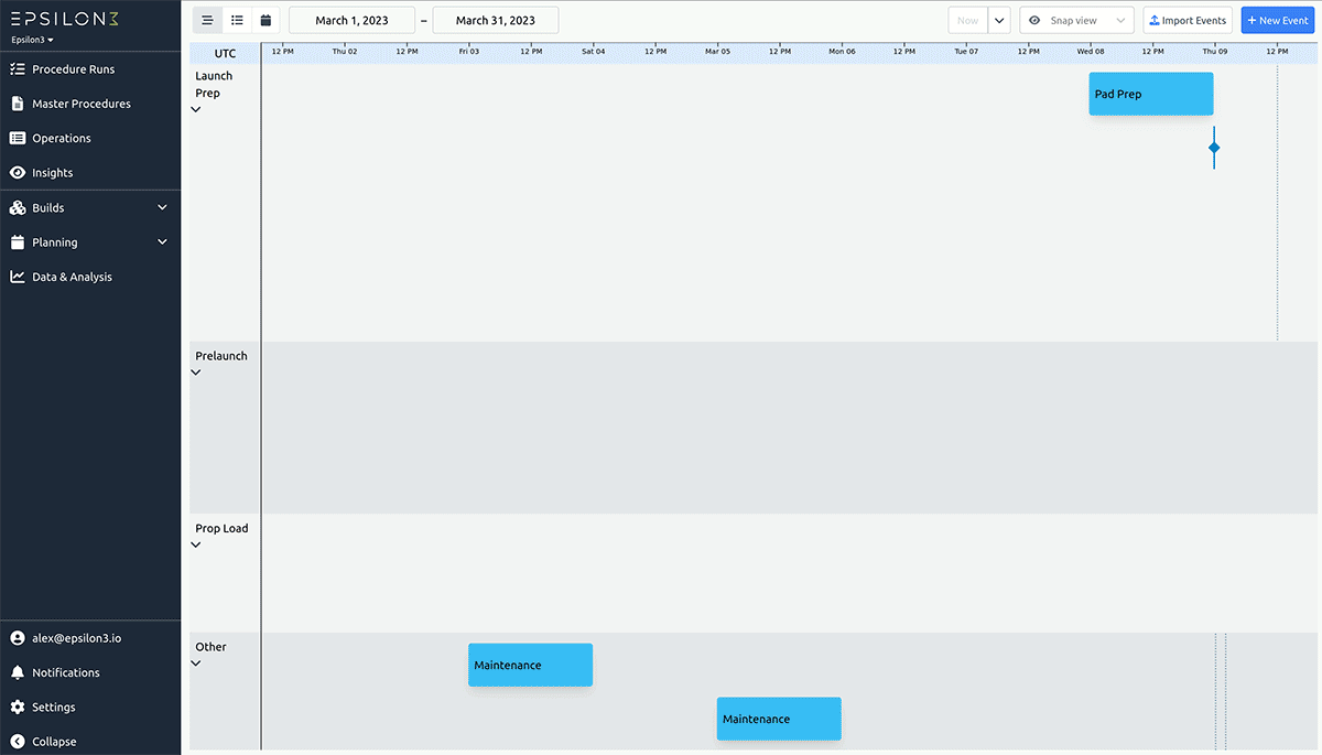 Epsilon3 - Epsilon3 Changelog #49: New capabilities for you to Plan ...