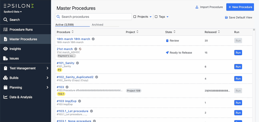 Epsilon3 - Epsilon3 Changelog #61: Automation in Procedures, Units ...