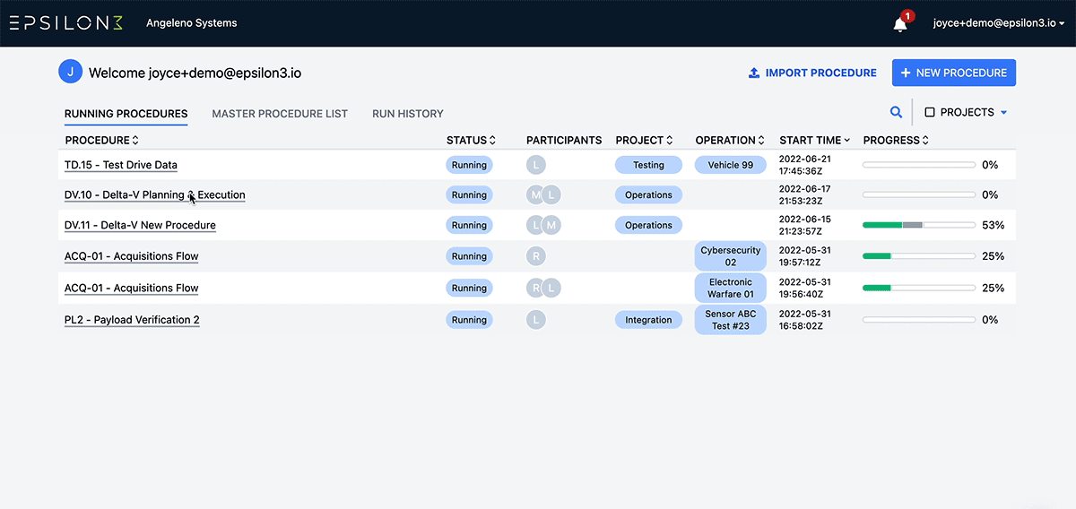 Epsilon3 - Epsilon3 Changelog #28: Operations Dashboard, Pause ...