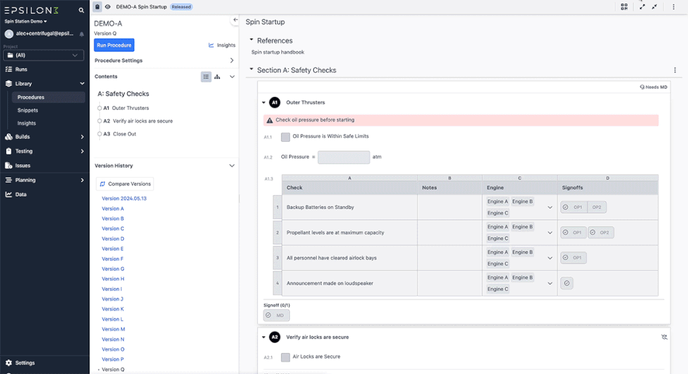 Epsilon3 - Epsilon3 Changelog #90 - In App Task Tracking, Compare Step ...