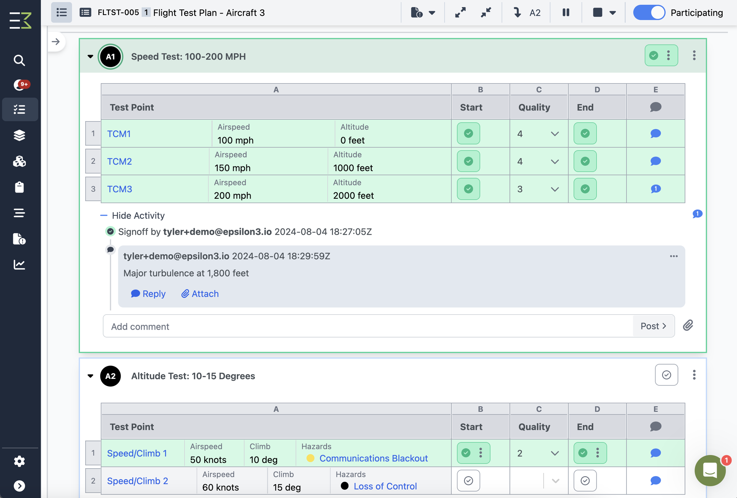 Epsilon3 - Test: Complex Test Management Software