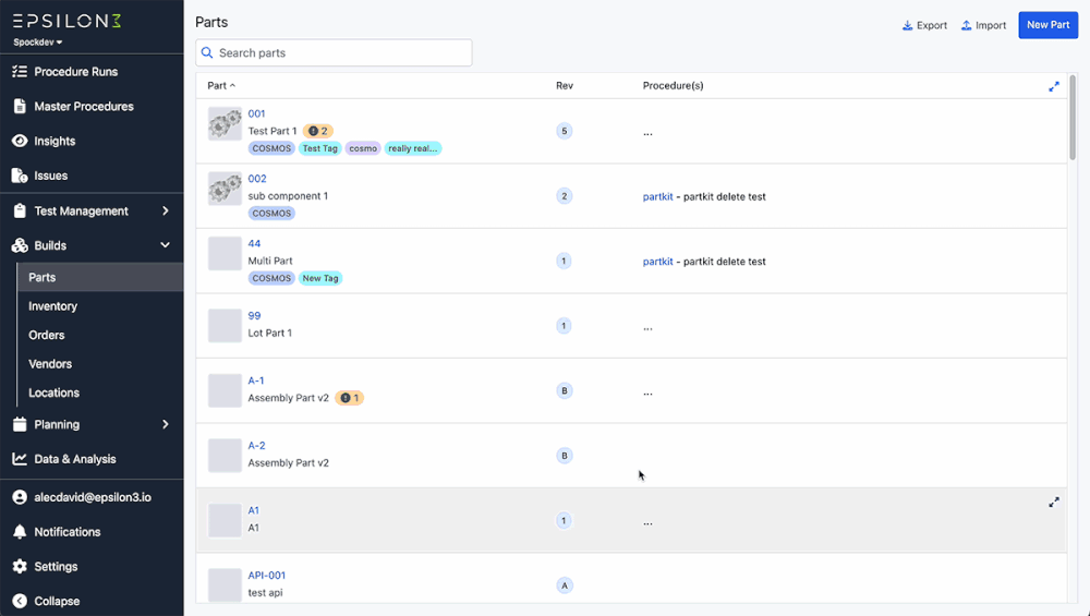 Epsilon3 - Epsilon3 Changelog #56: Test Management Product Launch ...