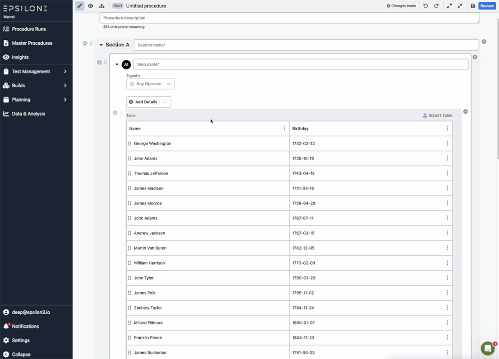 Epsilon3 - Epsilon3 Changelog #59: Tool Check-In/Out, Add Parts Usage ...