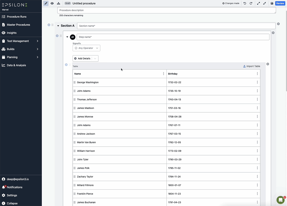 Epsilon3 - Epsilon3 Changelog #59: Tool Check-In/Out, Add Parts Usage ...
