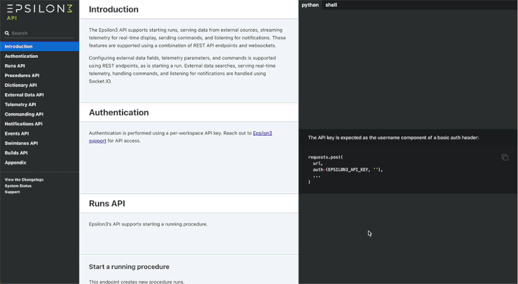 Epsilon3 - Advanced Software Integrations & APIs