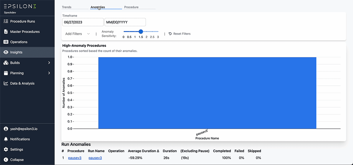 Epsilon3 - Epsilon3 Changelog #50: Insight into Anomalies, Multiple Review Types, Sketch Field ...