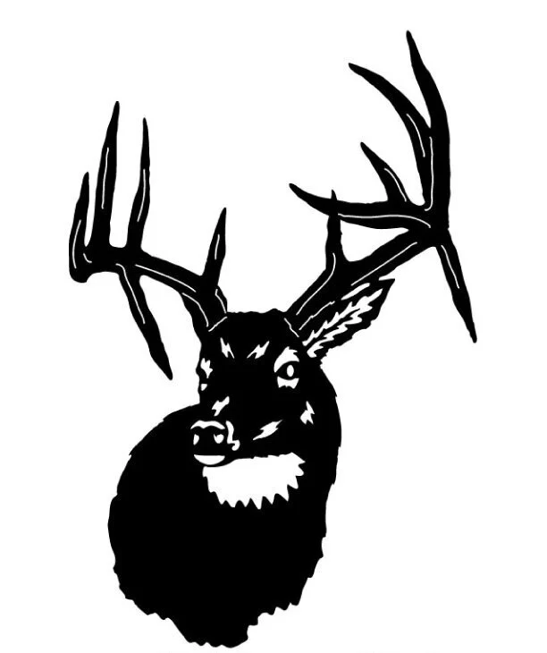 Buck Deer Silhouette