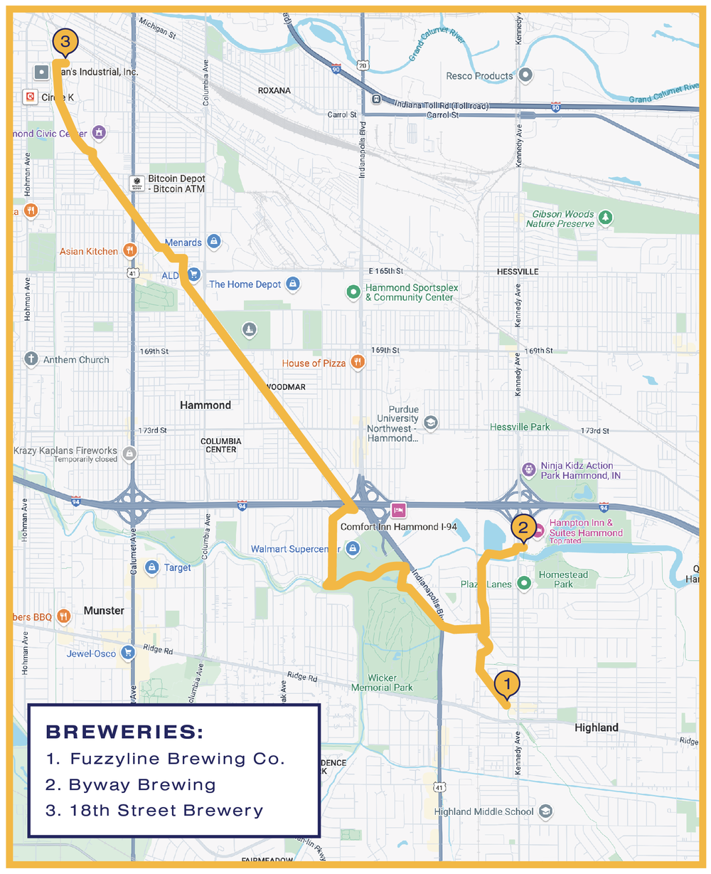 NWI Bike-N-Brew — Wren Design Co.
