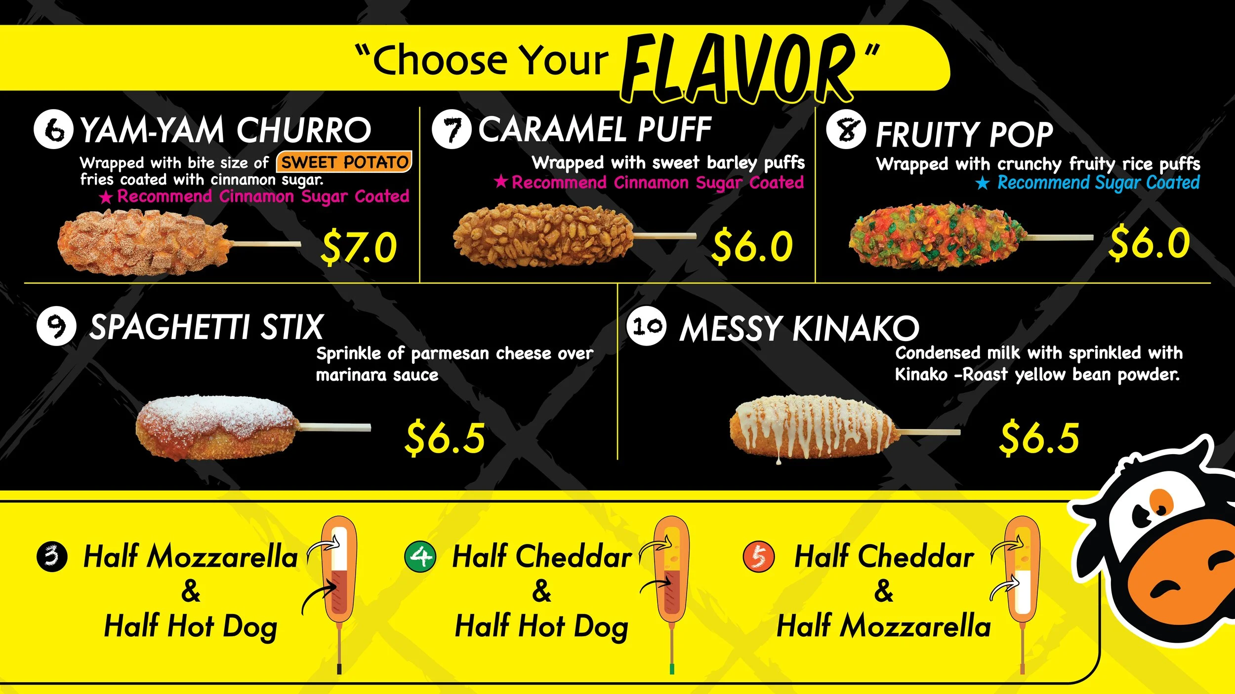 Menu — Corn Dogs