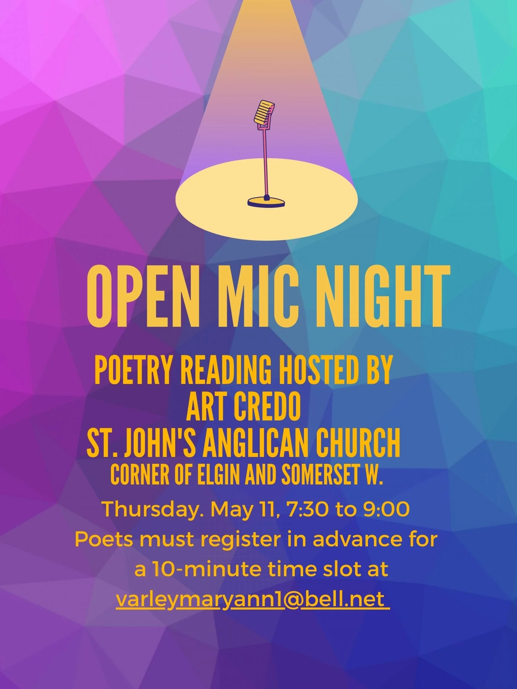 Open Mic Night — OTTAWA MIXED MEDIA ARTISTS