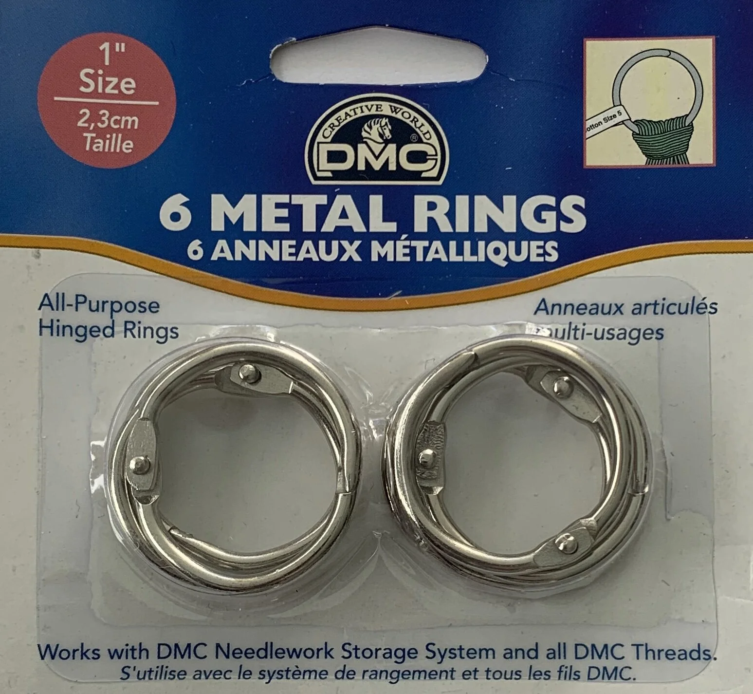 DMC STITCH BOW STORAGE FILE INSERTS — Exquisite Cross Stitch and Craft