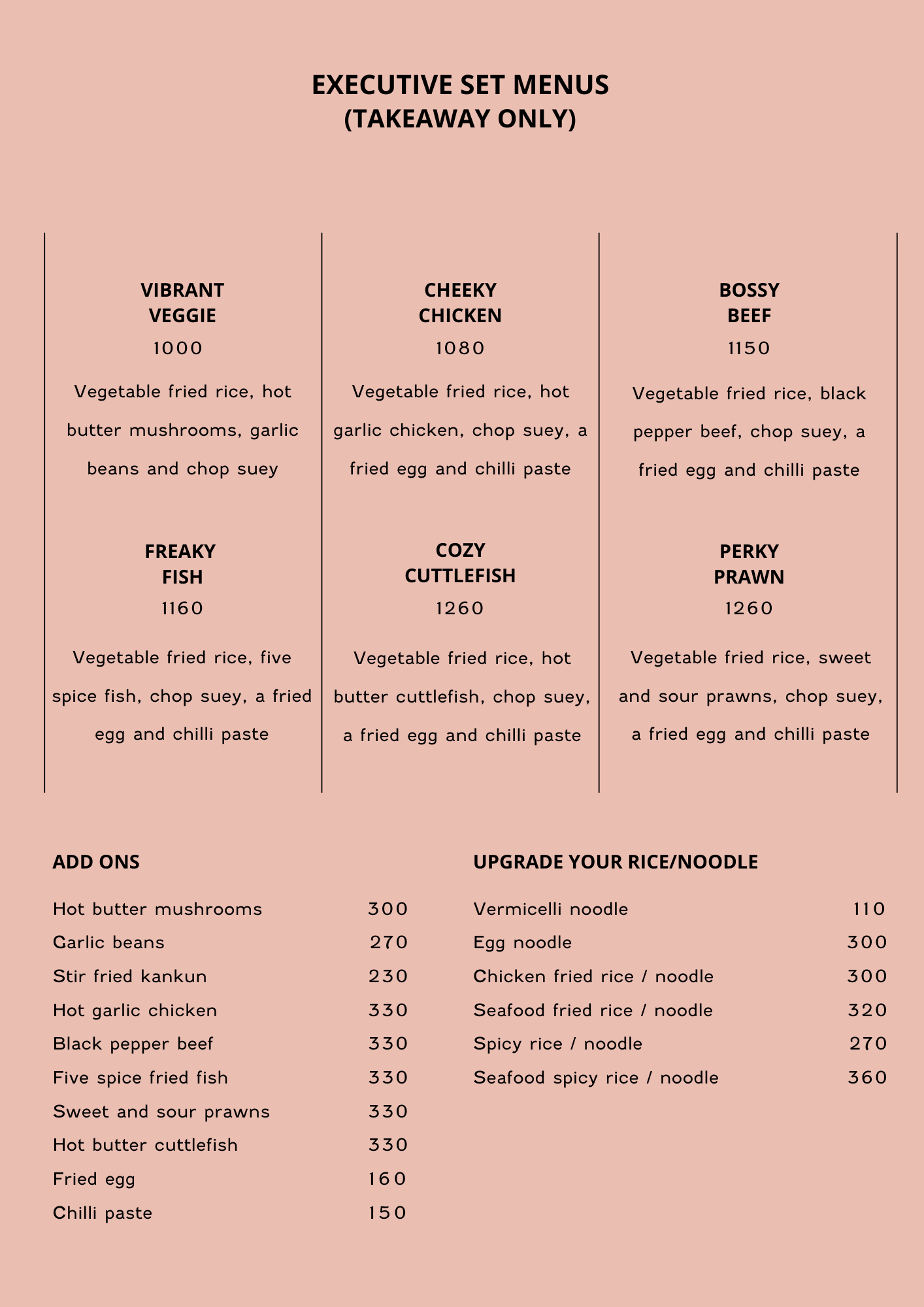 Menu — Pink Salt