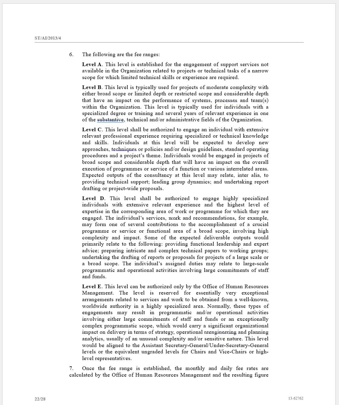 UN Salary Scale — Borderless Ambition