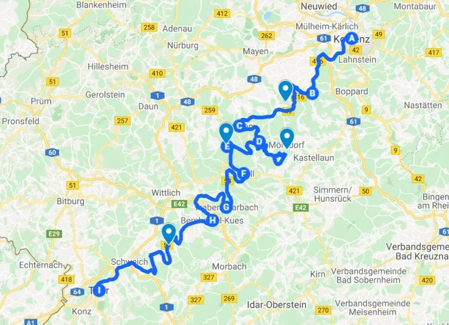 Roadtrip door de Moezelvallei — Nomads Roadtrips NL