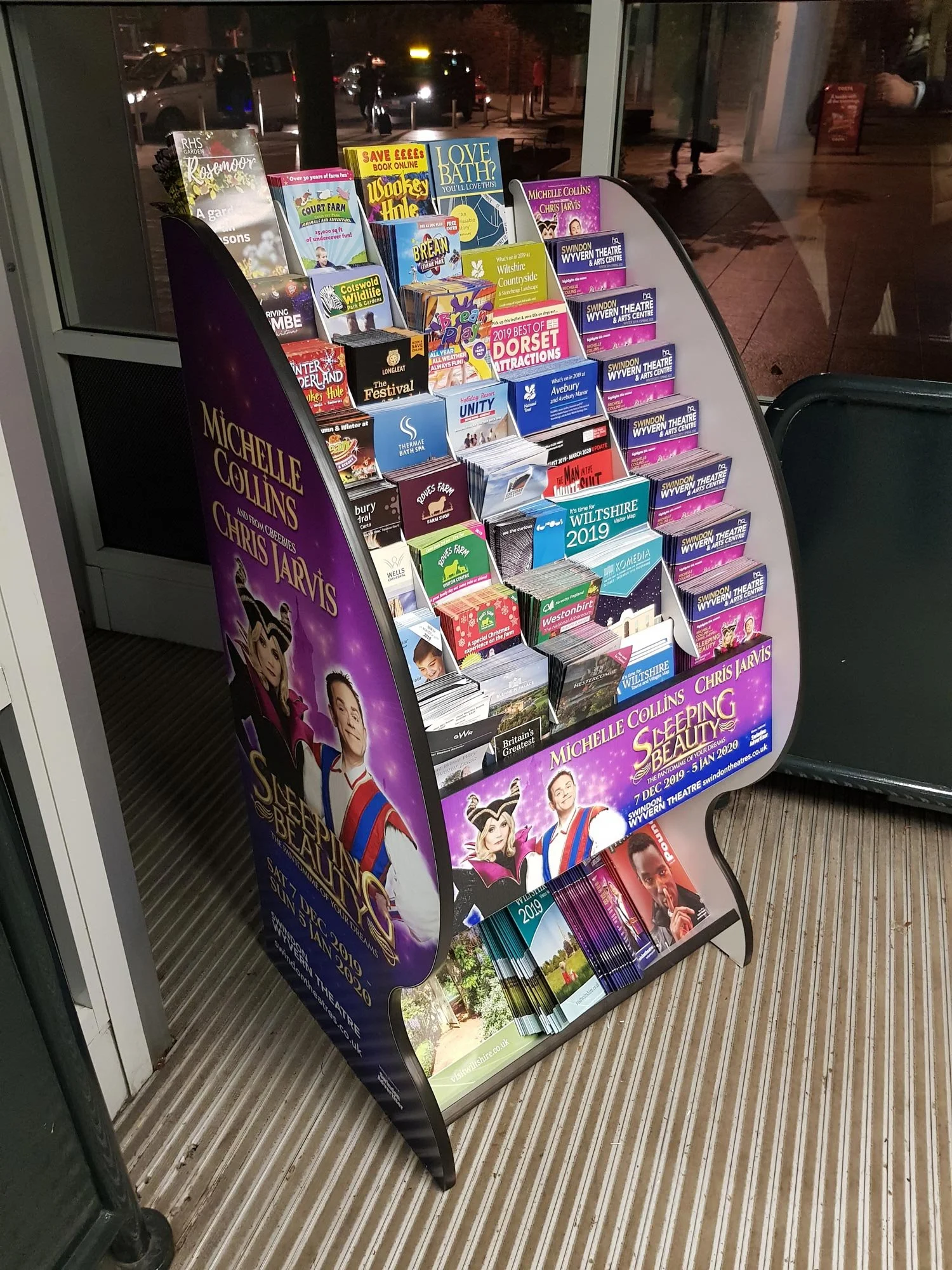 Design - Leaflet Stands — Crossroads Pantomimes