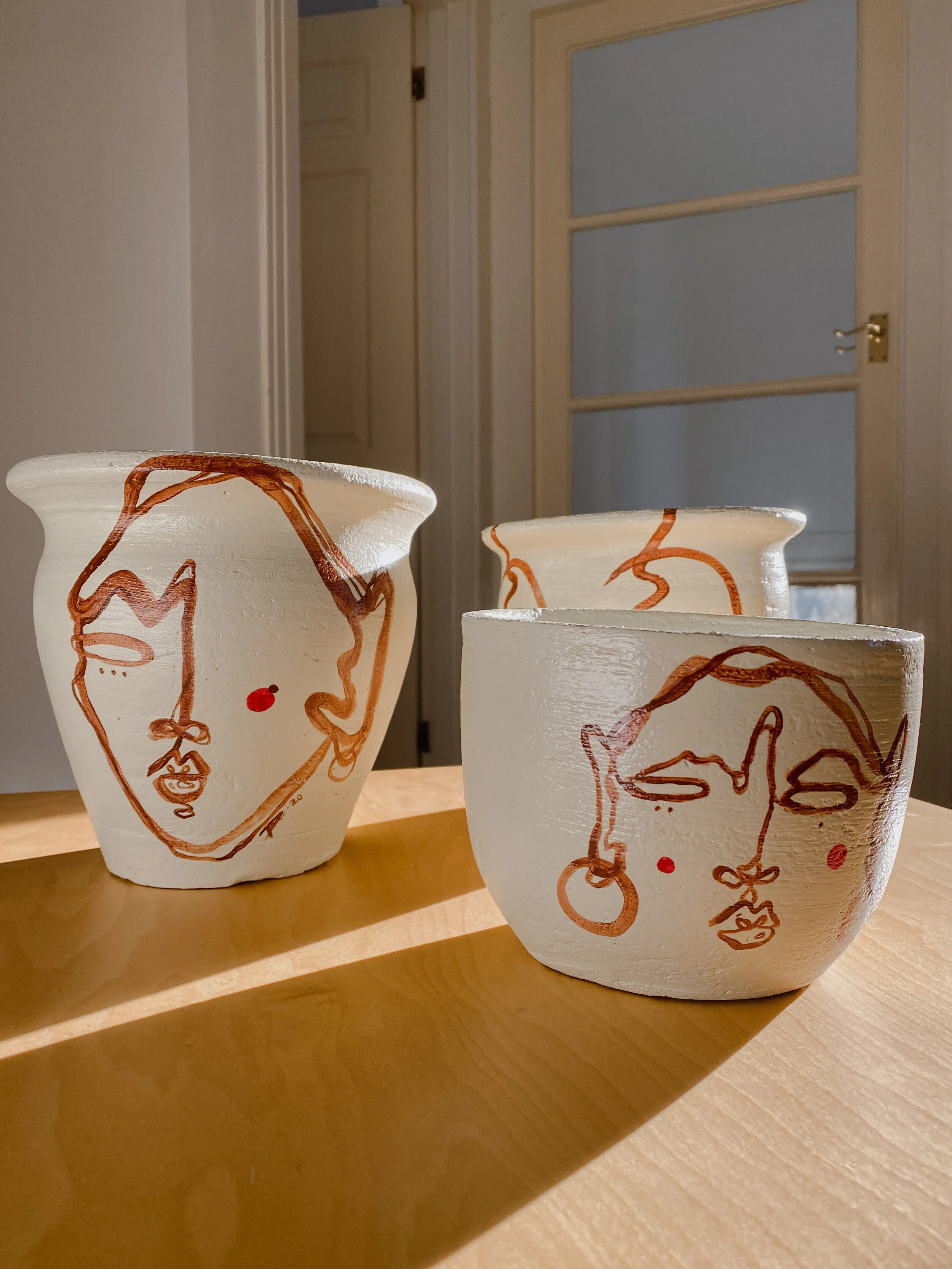 Two Faces Midi Pot — Hamalie | Shop Artisanal and Contemporary African ...