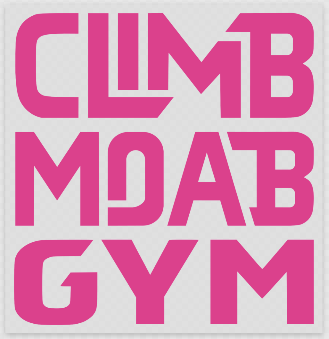 Climb Moab Logo Sticker — Climb Moab Gym