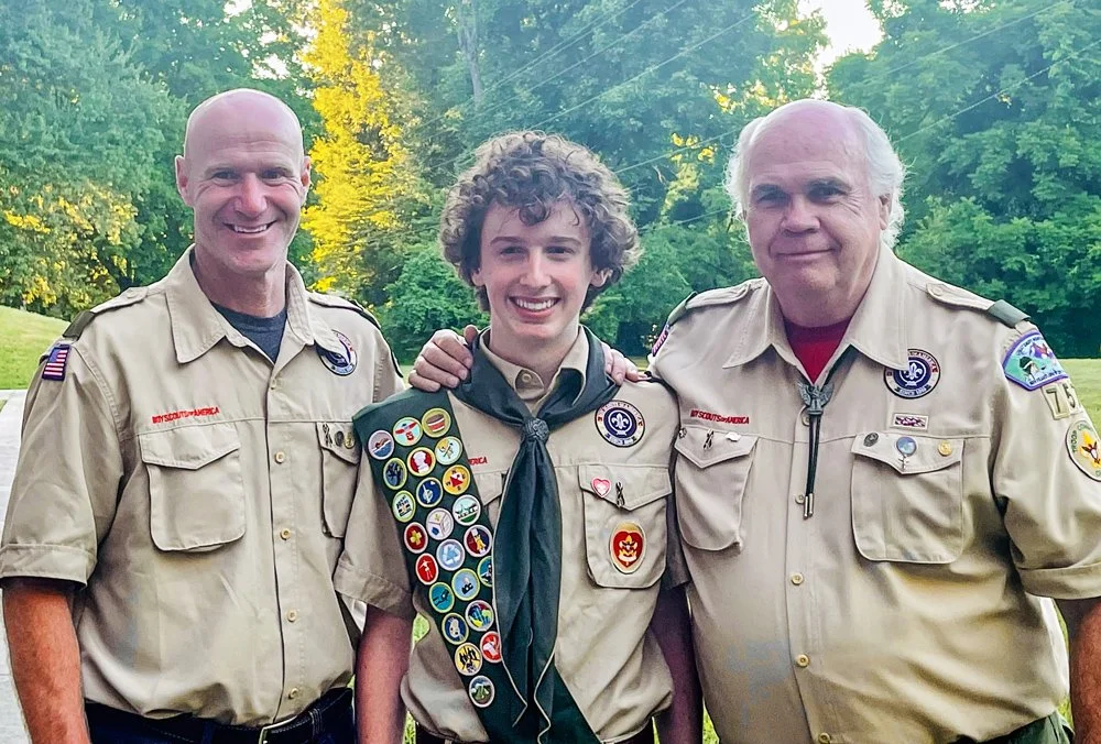 We are so excited for Henry Barton, who received his Eagle Scout rank ...