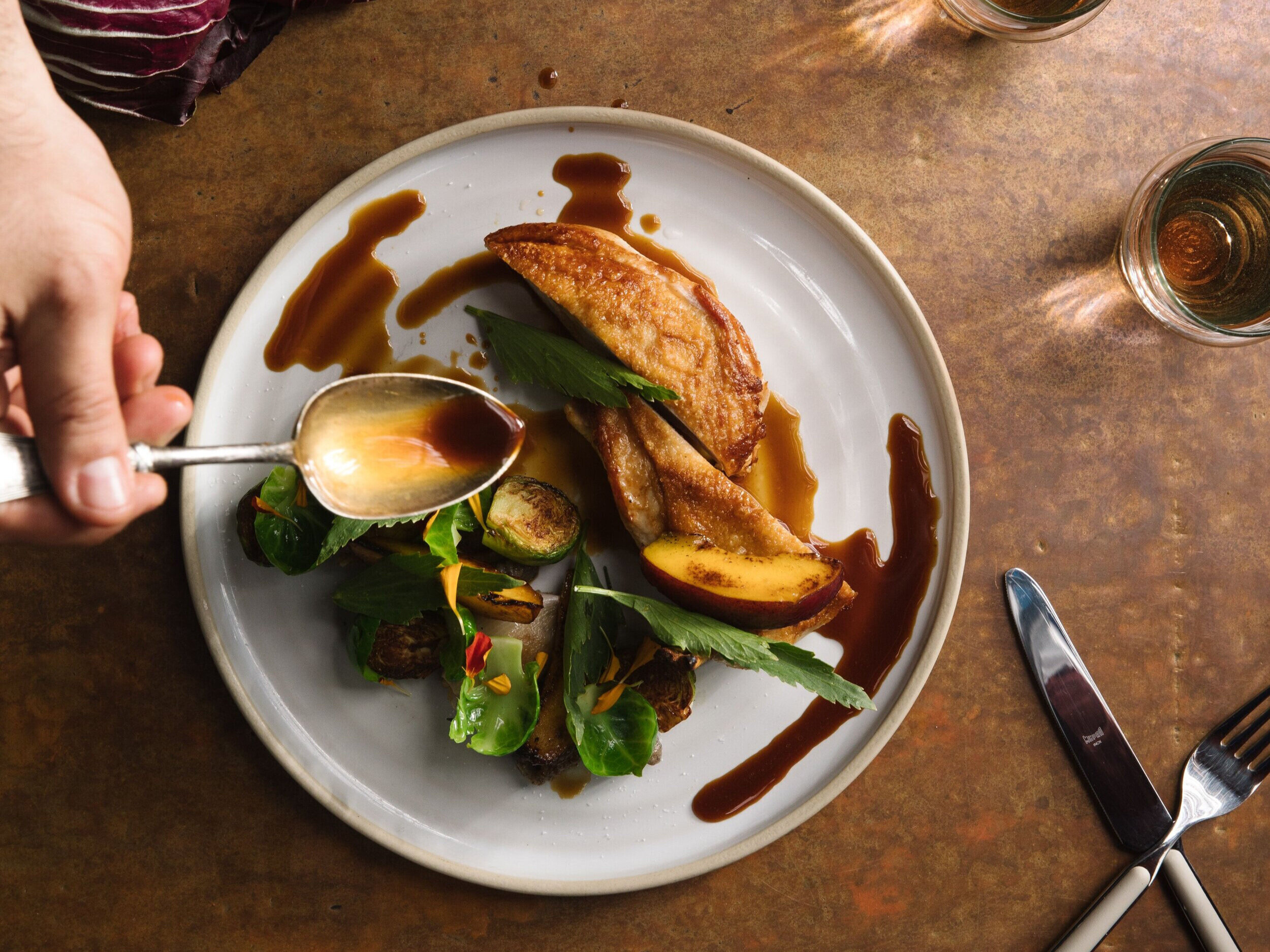 Menus — The Little Door