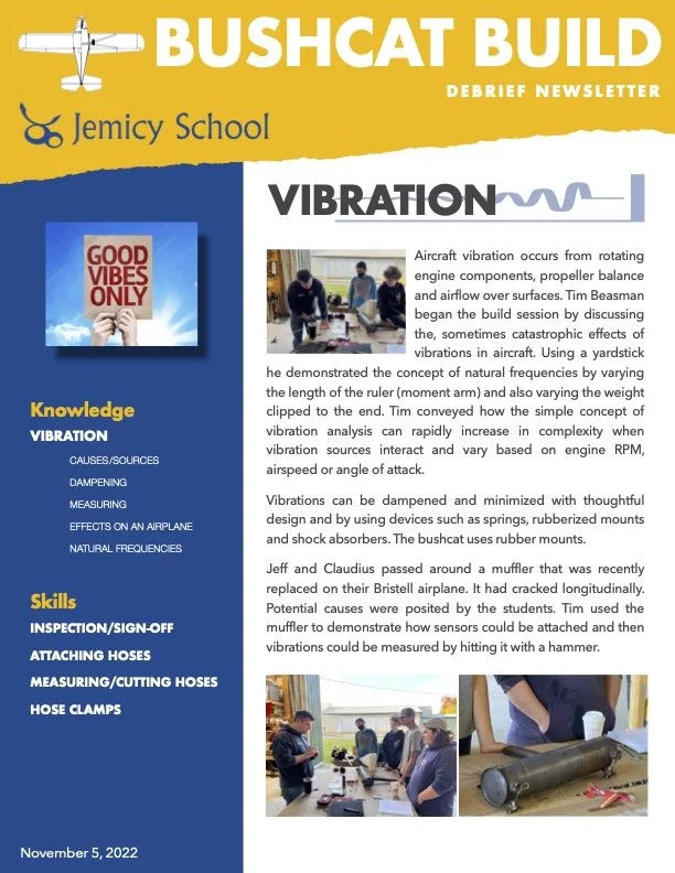 Weekly Debriefs — Bushcat Build - GAJeff