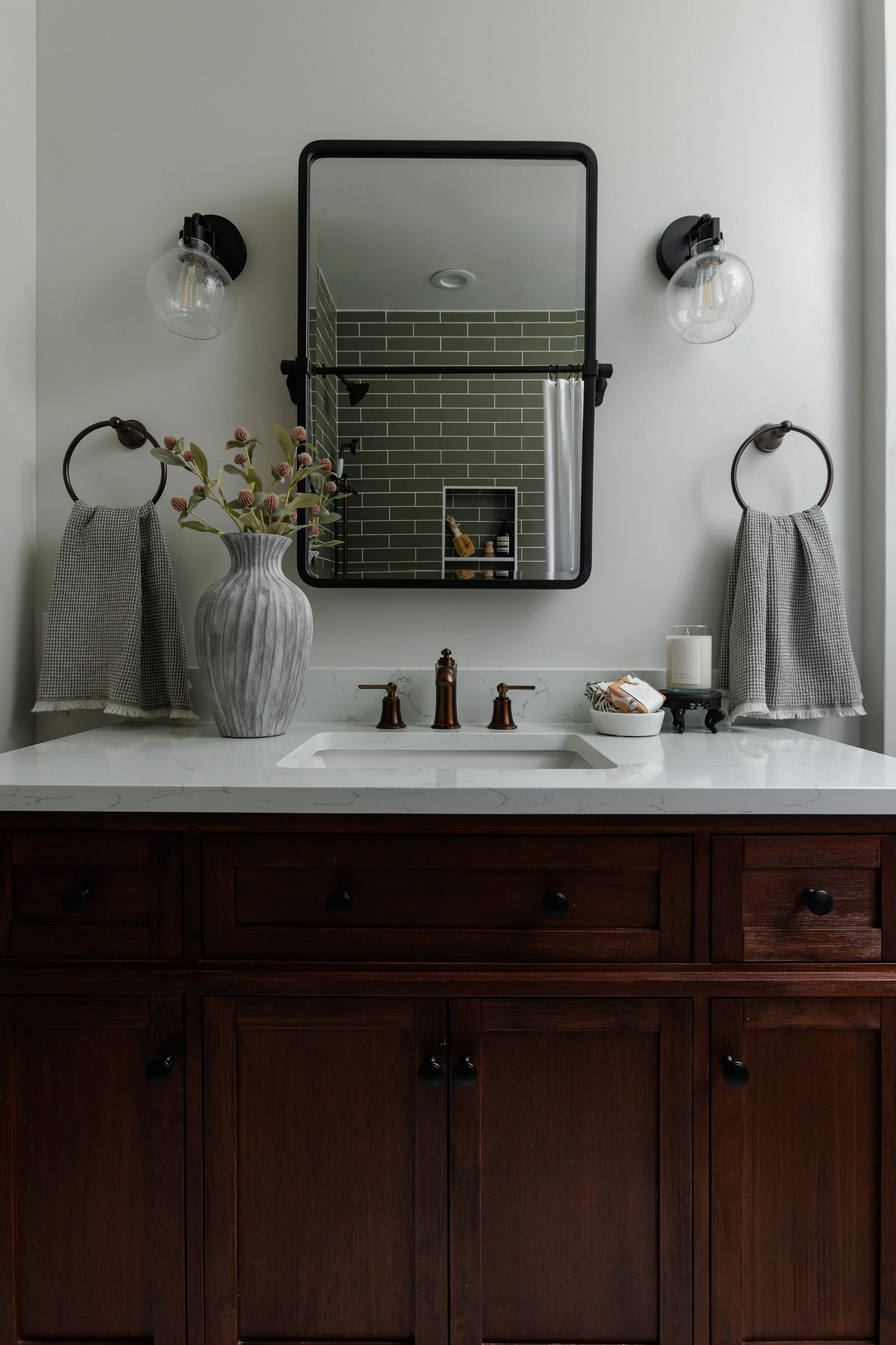 Queen Anne Bath — Quartz & Bone Interiors