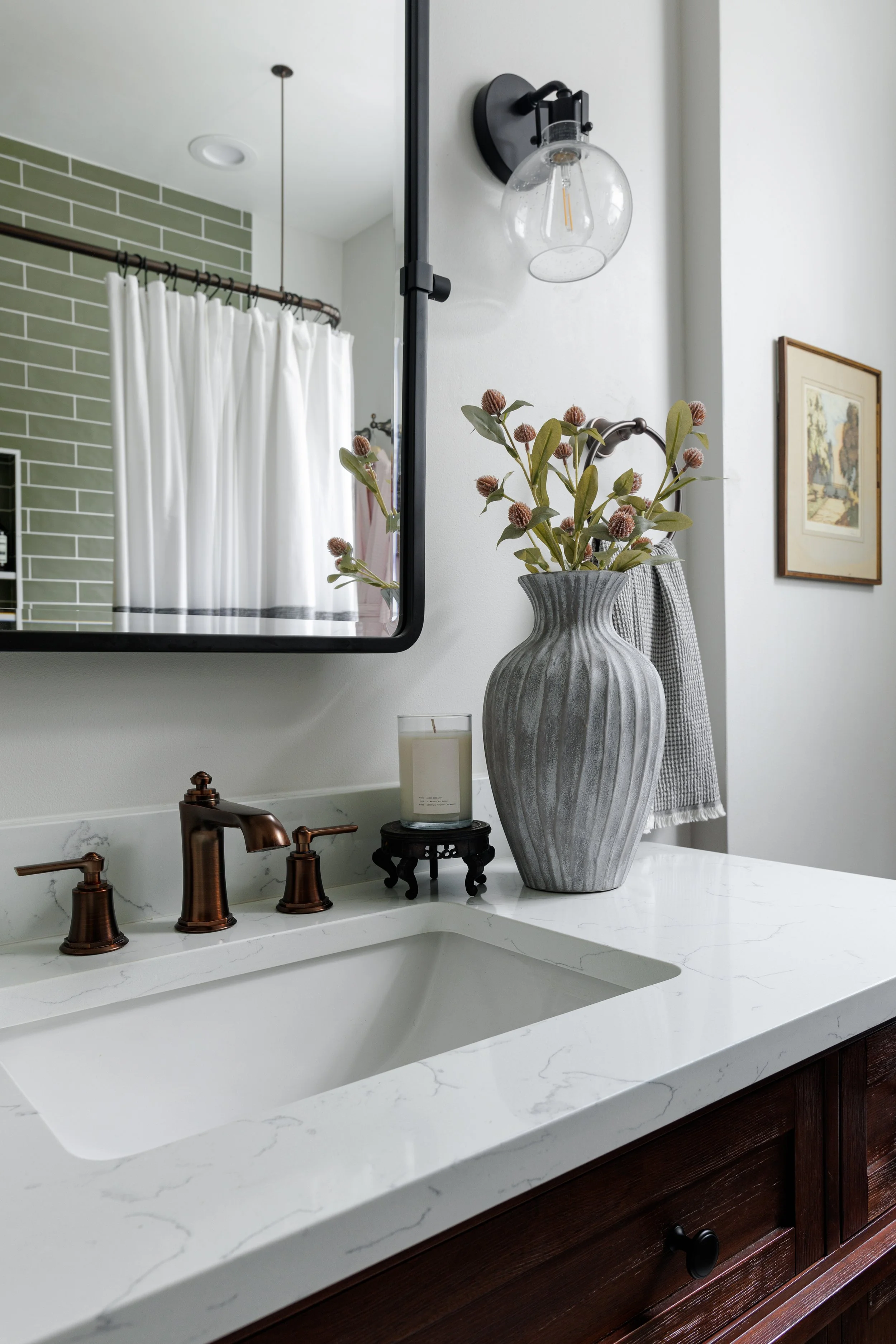 Queen Anne Bath — Quartz & Bone Interiors