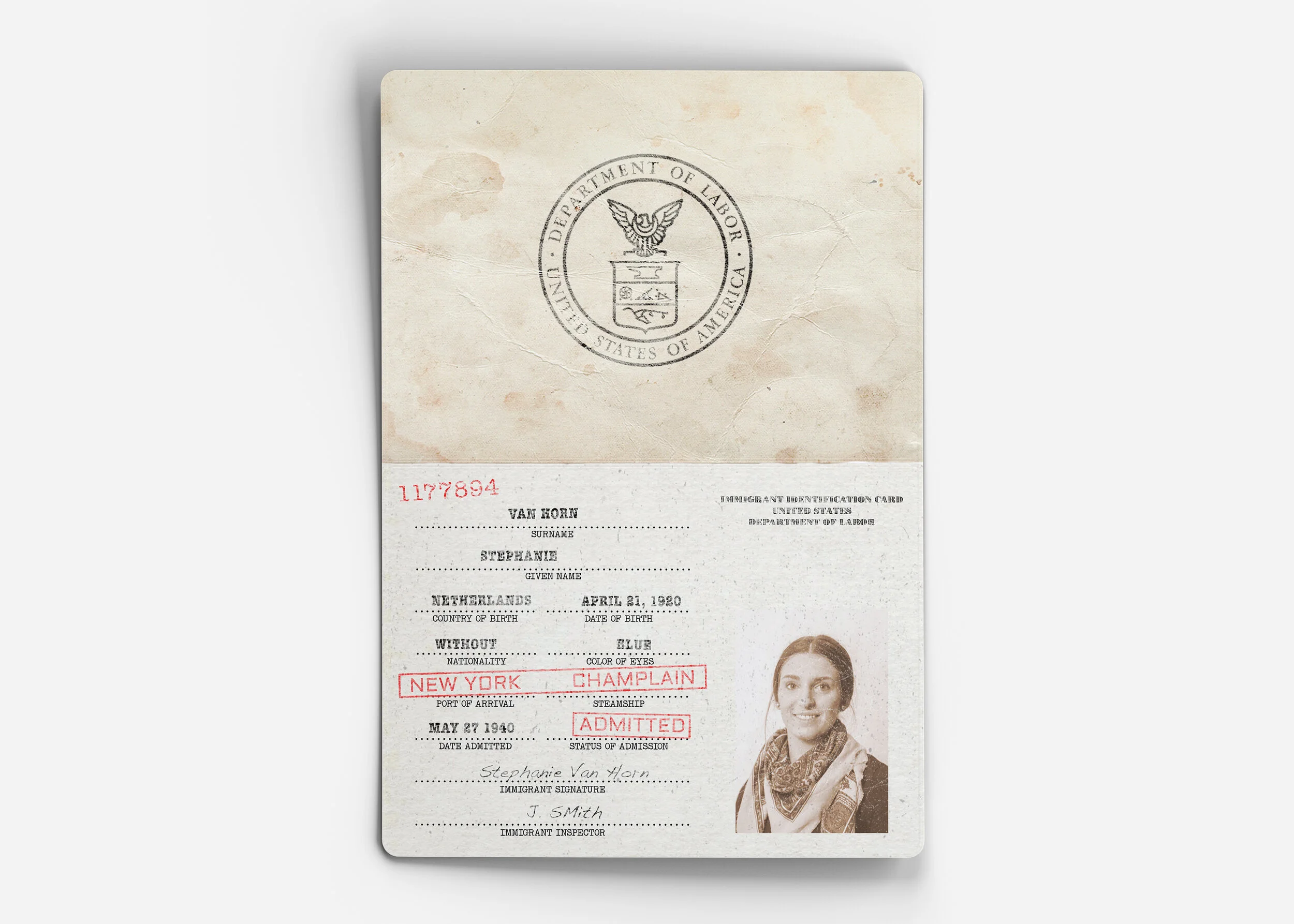 Ellis Island Passports