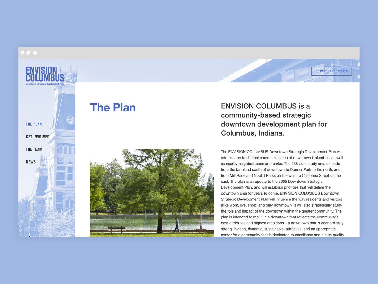 Envision Columbus: Website Strategy & Design — Erika Gallagher Portfolio