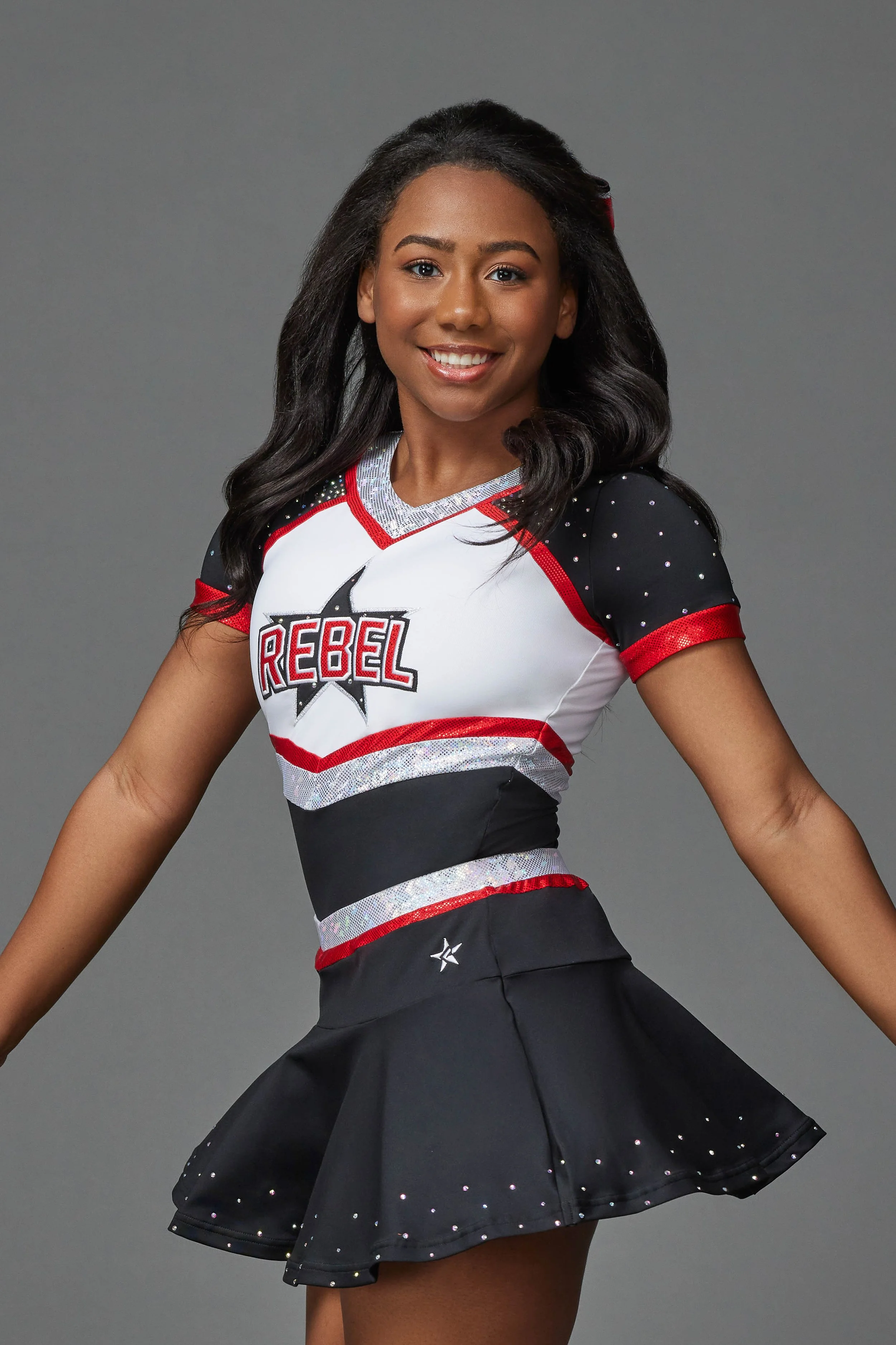 Classic School Cheer Poly Uniform - Rebel Athletic