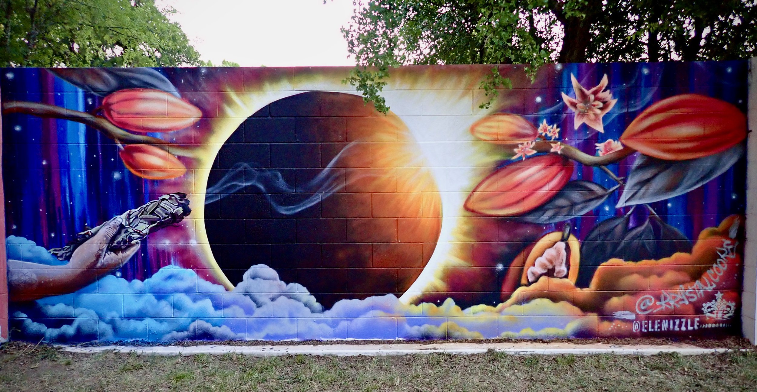 Niz-street art with a spiritual twist