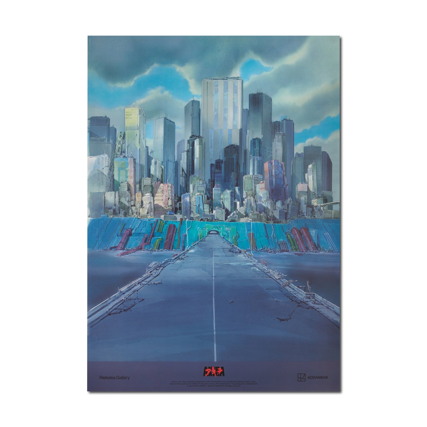 AKIRA, cut no. 1, poster — Riekeles Gallery