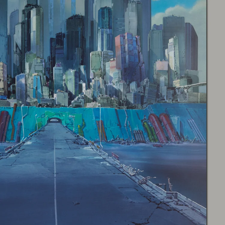 AKIRA poster, wallpaper of background art — Riekeles Gallery