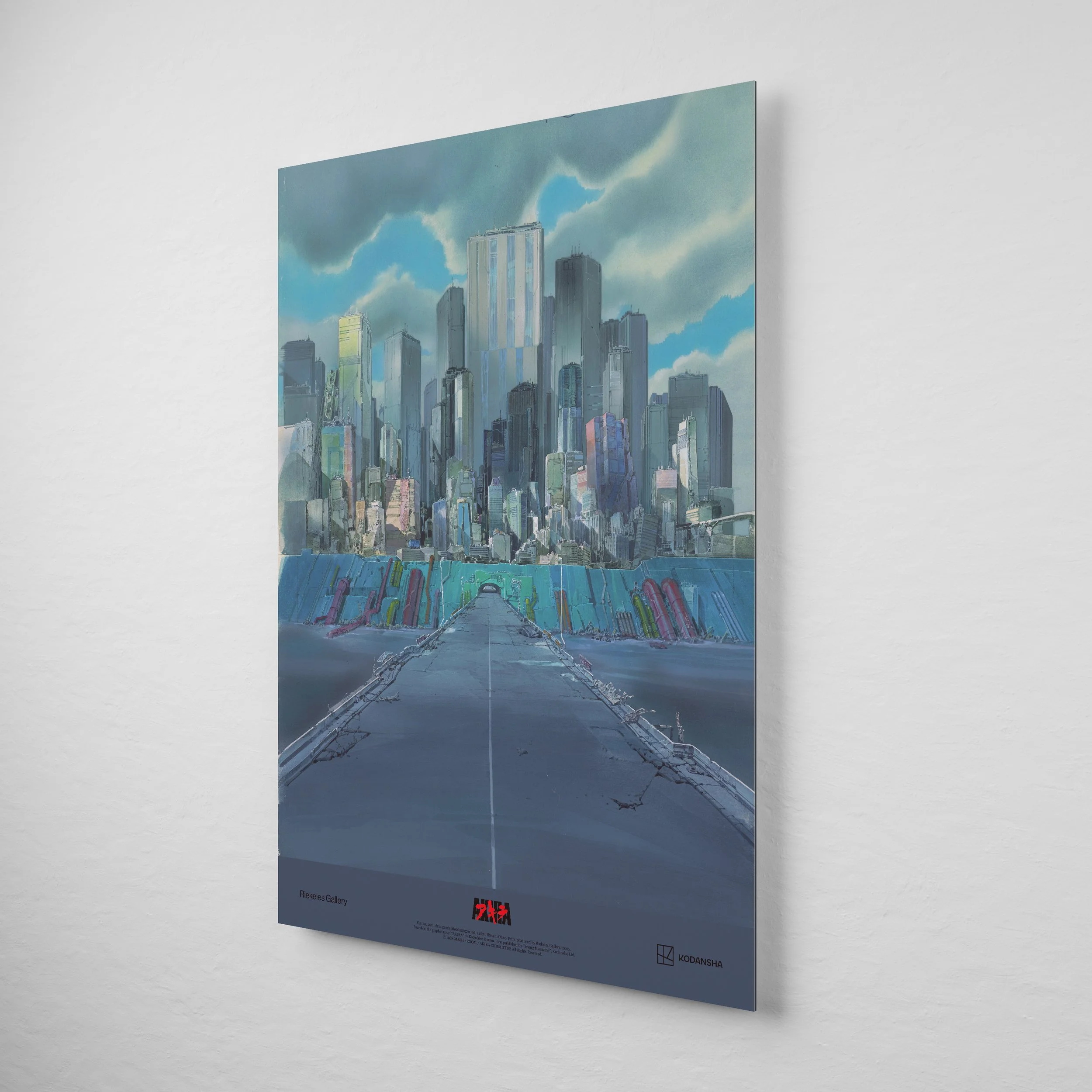 AKIRA poster, wallpaper of background art — Riekeles Gallery
