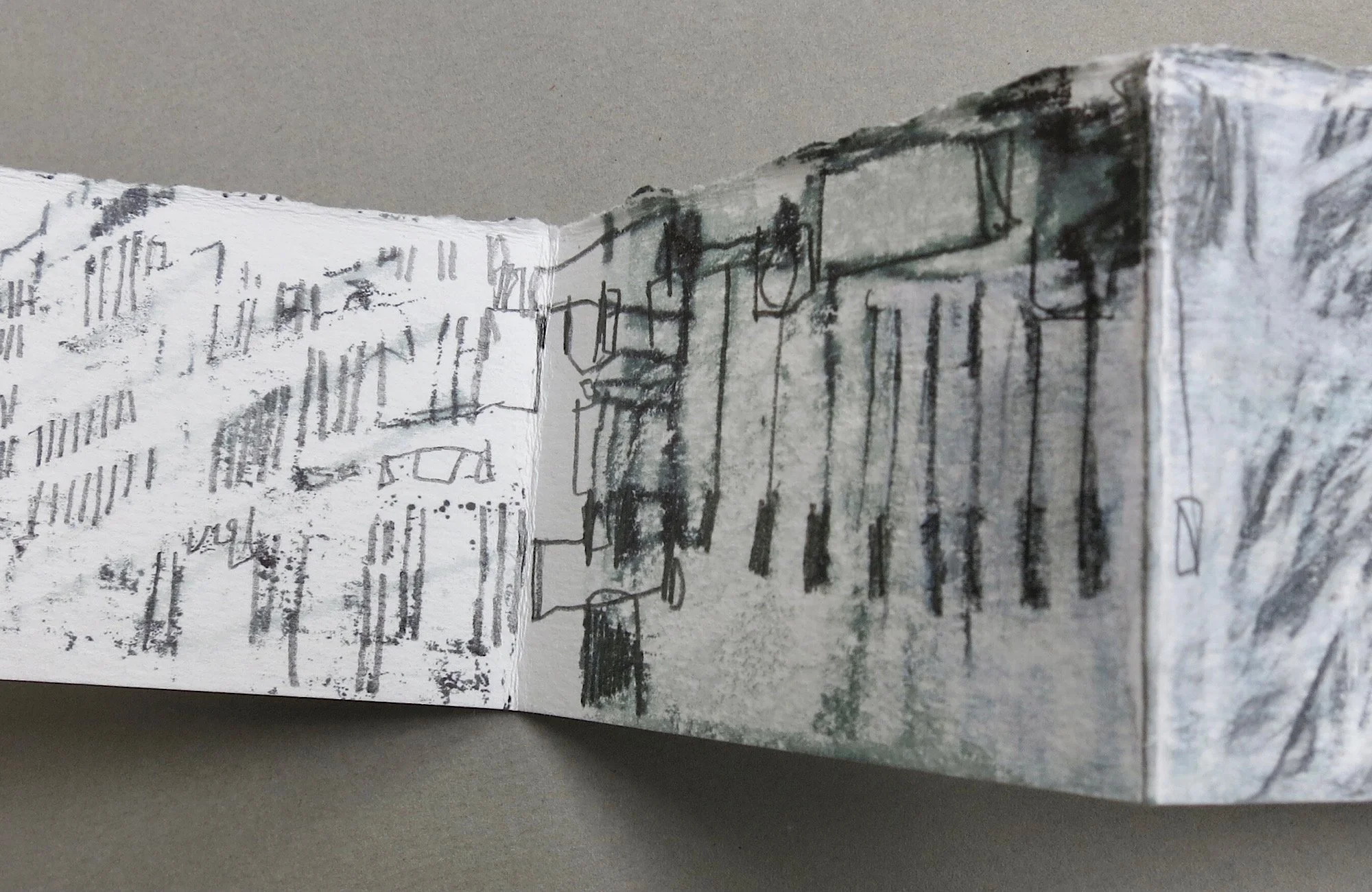 original artists' books inspired by the landscape — Helen Ward