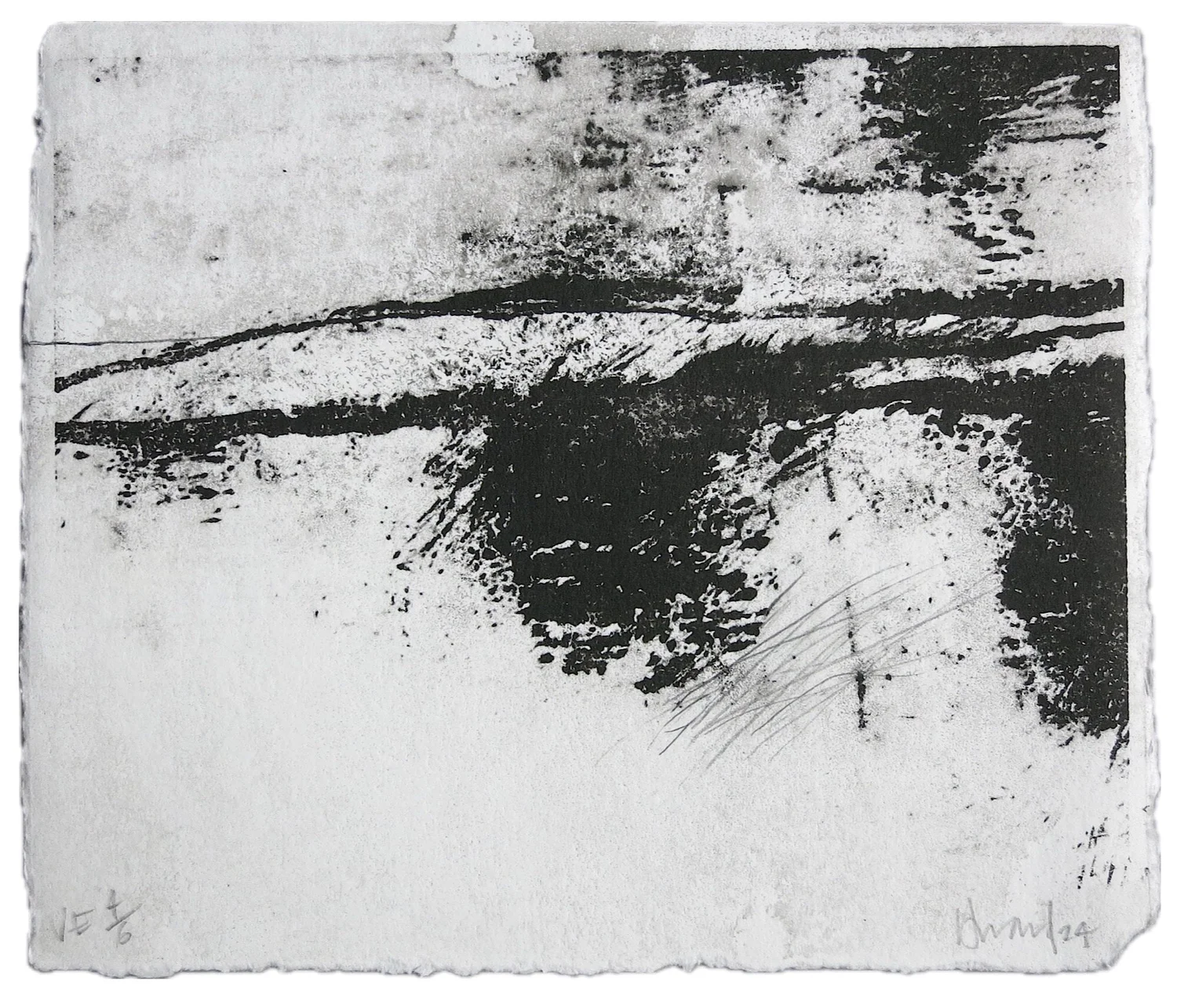 Paper Lithography printmaking — Helen Ward