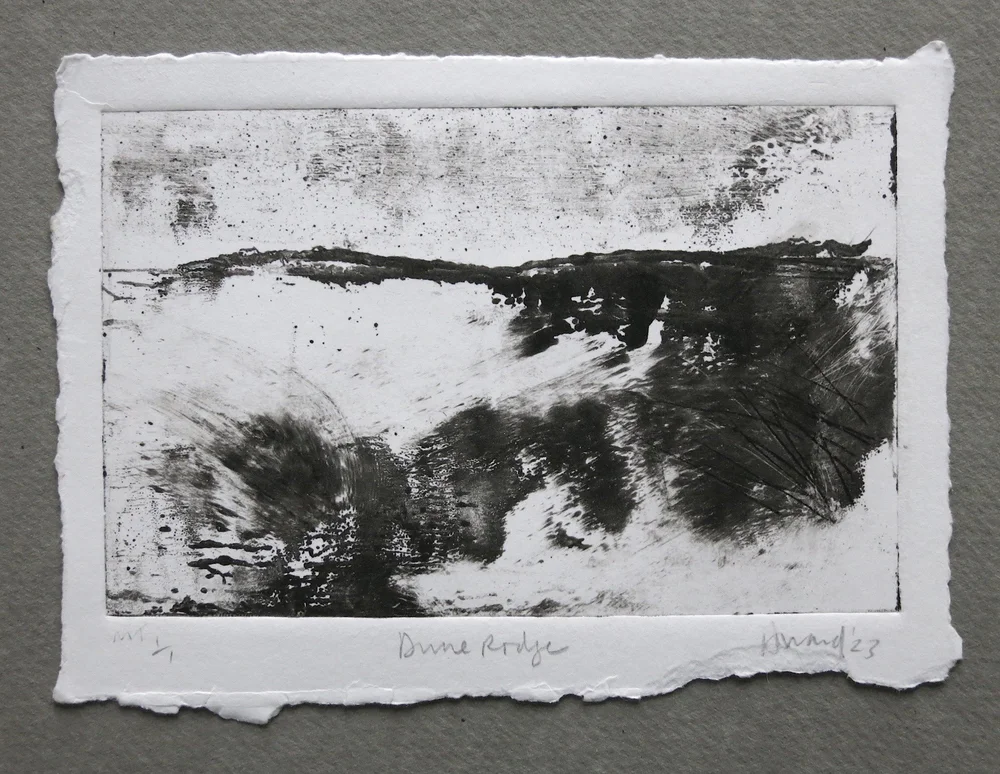 Landscape monotype prints — Helen Ward