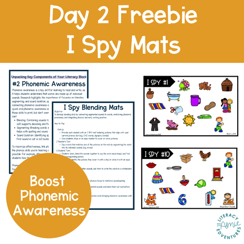 Freebie Opt in — Literacy Edventures