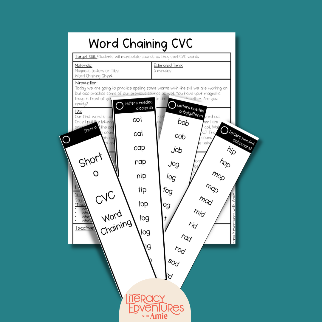 Word Chaining: How to Series — Literacy Edventures