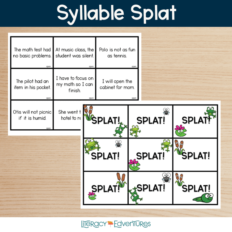 8 Fun Syllable Activities for Multisyllabic Word Practice — Literacy ...