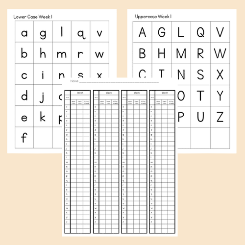 Assessing Alphabet Knowledge — Literacy Edventures