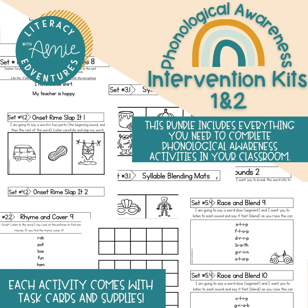 Phonemic Awareness Screener — Literacy Edventures