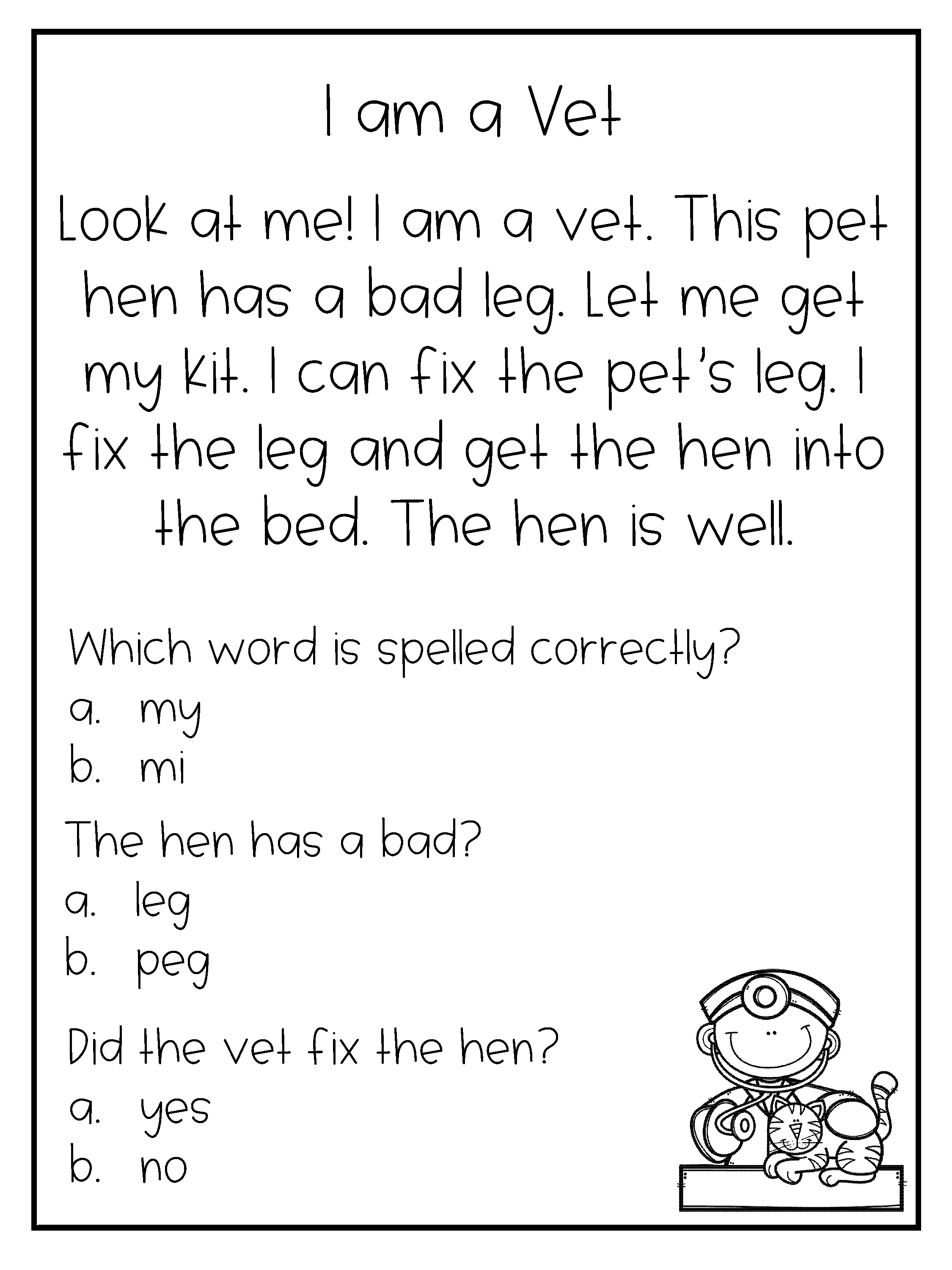 Digraphs Phonics Lesson and Activities — Literacy Edventures